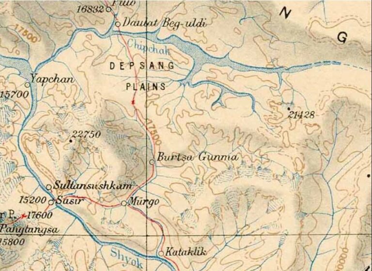 Chip chap river, Ladakh