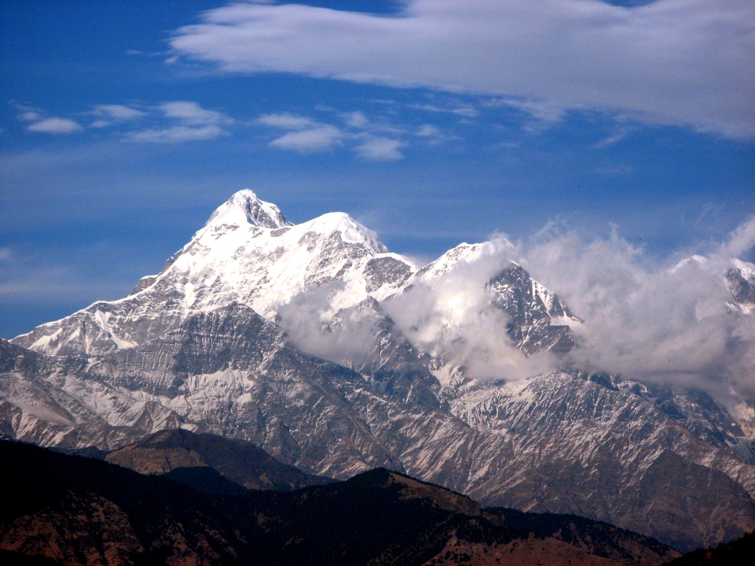 Trisul, Kumaon Himalays, Uttarakhand
